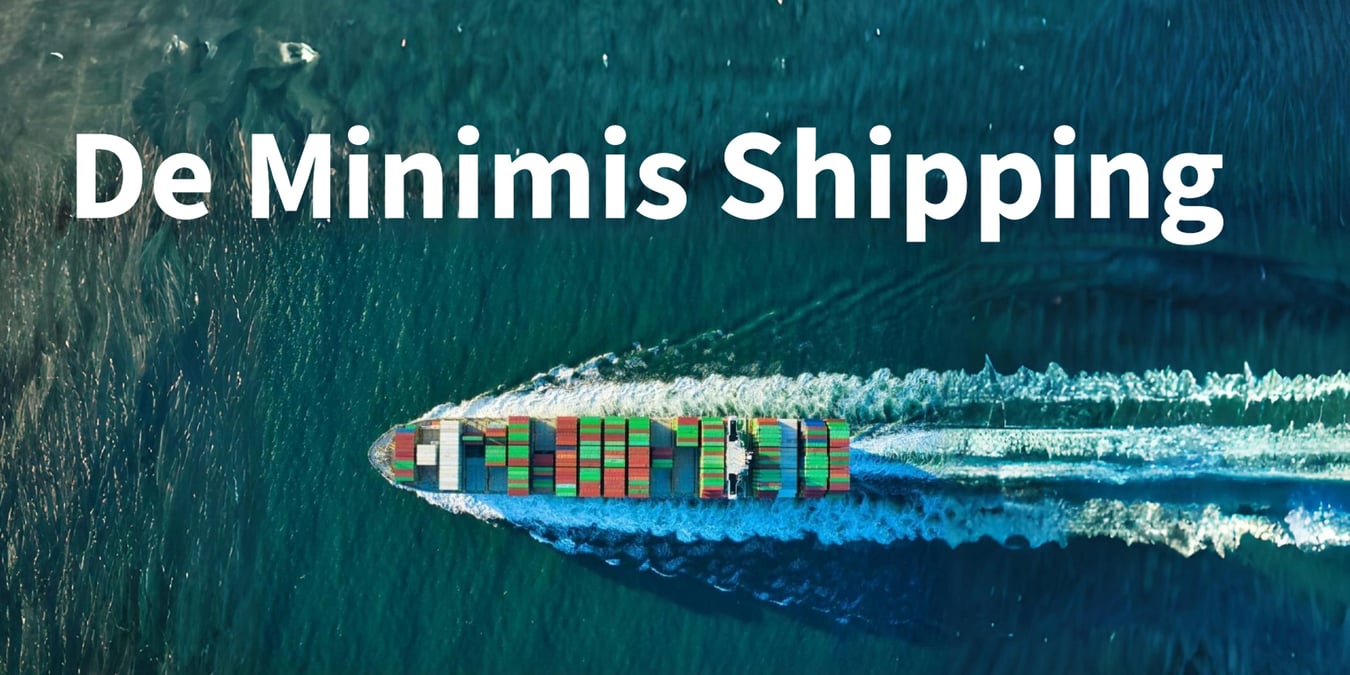 So Are We Done with De Minimis or Not?