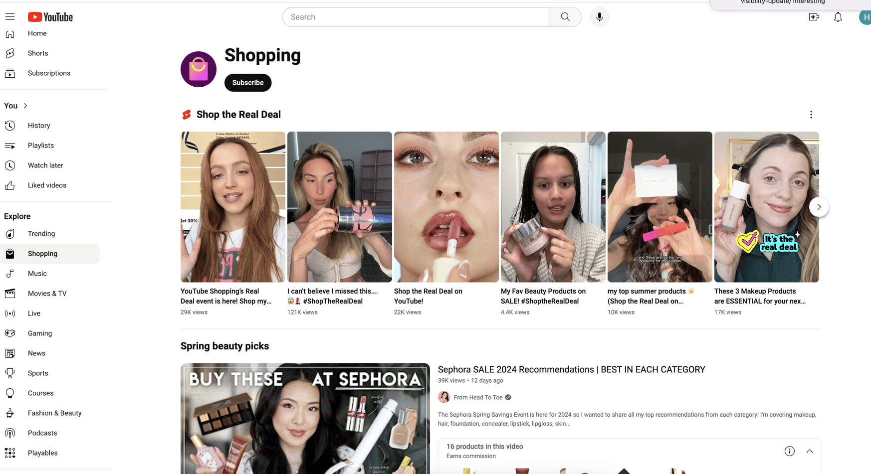 How YouTube Shopping Works for Ecommerce Businesses In 2025